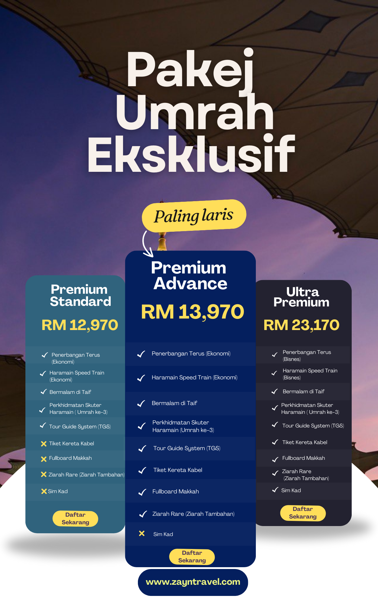 About - Laman Web Rasmi Zayn Travel